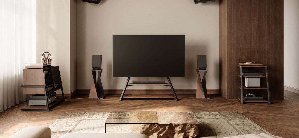 Modern Floor TV Stand & Media Furniture Online 丨 FITUEYES