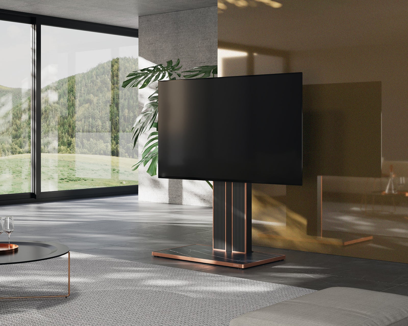 Floor TV Stand Cantor Series 75-100 Inch