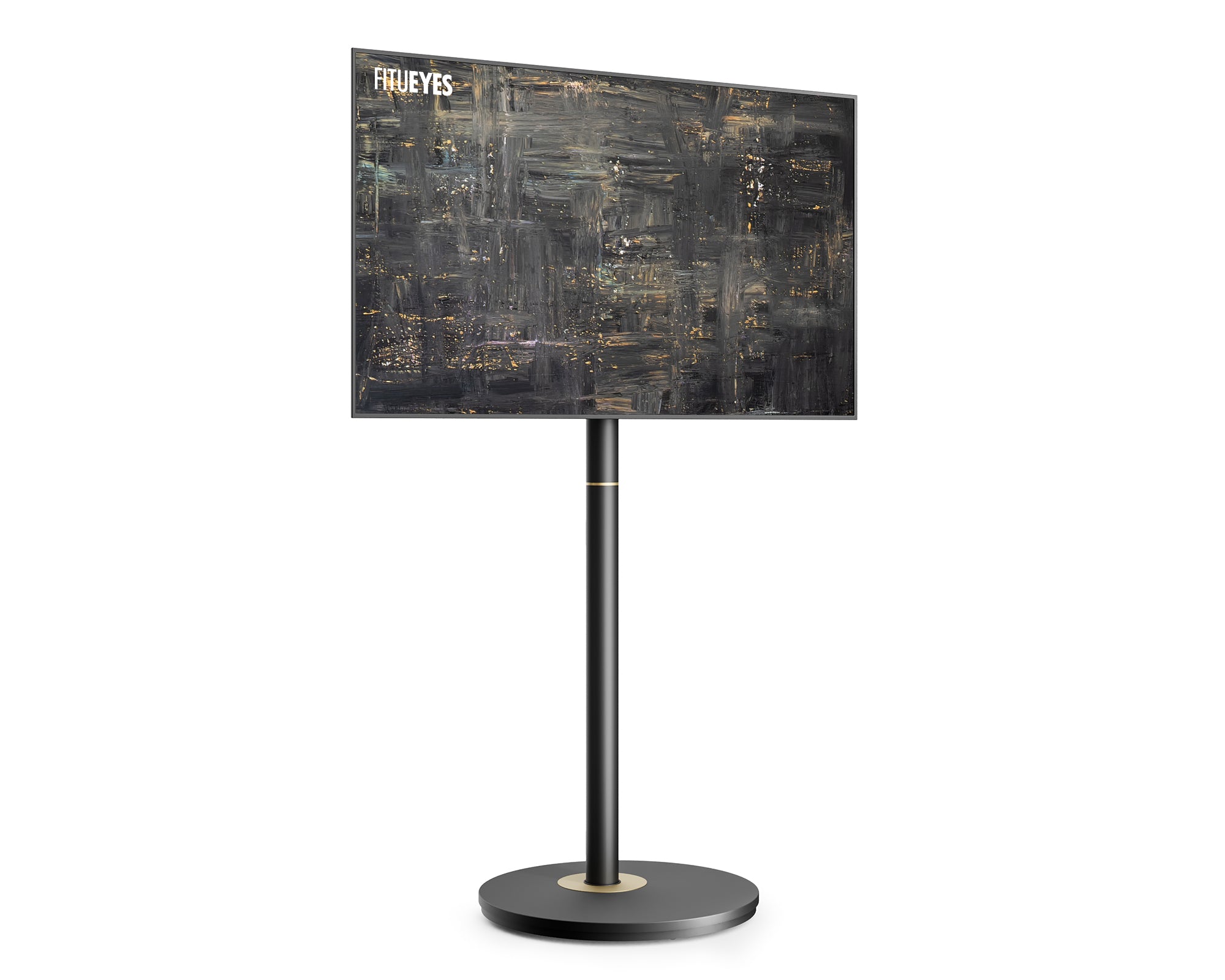 Floor TV Stand With Wheels Master Serie ™ 2nd 32-65 Inch